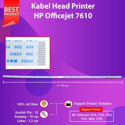 Jual Kabel Head Flexible Printhead Kit 7610 7110 7612 7510 Head 6600 ...