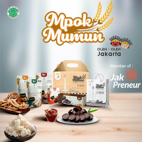 Jual Paket oleh oleh dari jakarta khas betawi Mpok Mumun dengan Paper ...
