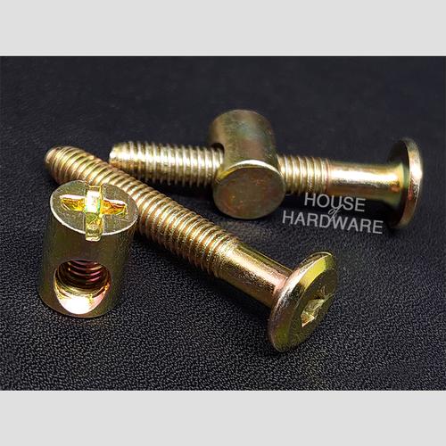 Jual BAUT KNOCKDOWN MINI (BAUT JCBC 6 x 40 mm + MUR JRN 6 x 13 mm ...