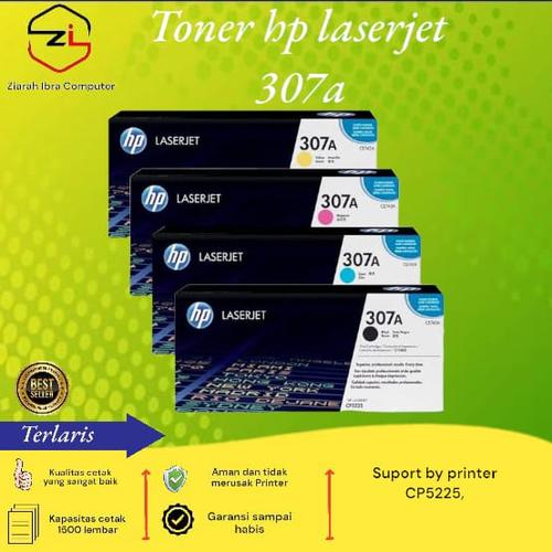 Jual TONER HP LASERJET 307A BLACK/ COLOR (CE740A) - Hitam - Kota ...