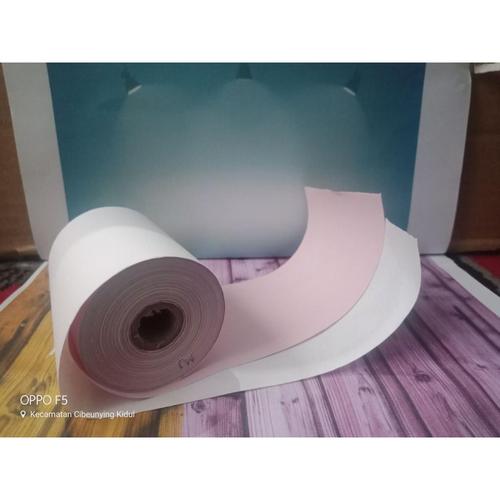 Jual KERTAS KASIR / STRUK KASIR BANDUNG / KERTAS ROLL NCR 75 X 58 2ply ...