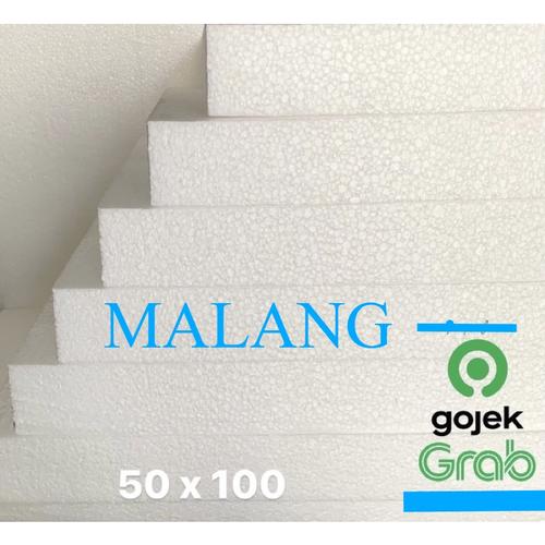 Jual Styrofoam / Sterofoam Gabus Lembaran 50 x 100 cm tebal 4 cm - Kota ...