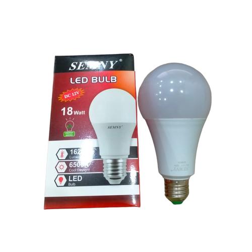 Jual Bohlam Lampu LED DC 12V 18W E27 Putih SY-228 Fitting Ulir E27 ...