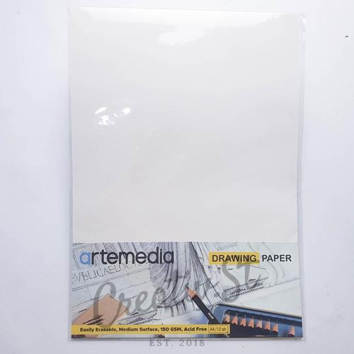Jual Artemedia Drawing Paper Kertas Gambar Sketsa Sketch Paper A4 ...