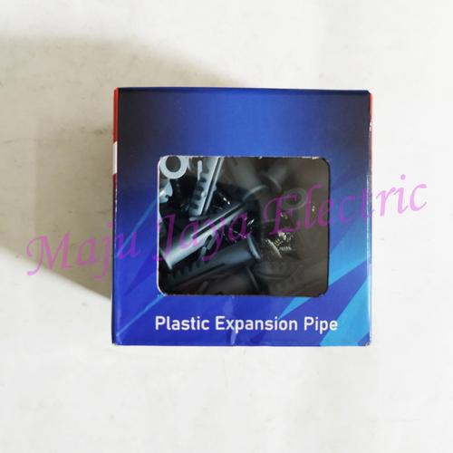 Jual Plastic Expansion Pipe S6 Plug Plus Baut Sekrup Skrup S 6 50 Pcs ...