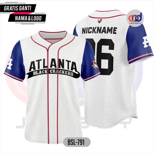 Jual Jersey Baseball Baju Baseball Custom Nama dan Nomor Baju Santai ...