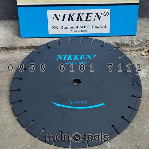 Jual DIAMOND CUTTING WHEEL NIKKEN 16" MATA PISAU POTONG BETON DLL ...
