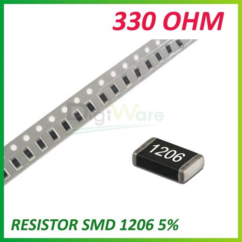 Jual Resistor SMD 330 OHM 1206 5% - Kota Surabaya - DigiWare Store ...