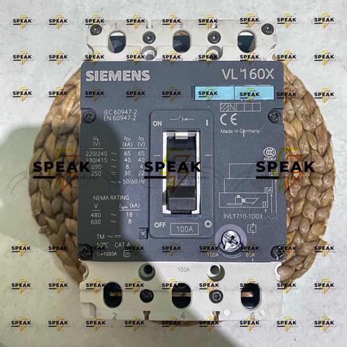 Jual MCCB SIEMENS VL160X VL 160X 3VL1710-1DD33-0AA0 100A 3P - Jakarta ...