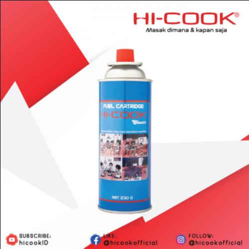 Promo HI-COOK CLASSIC TABUNG GAS MINI BUTANE CARTRIDGE GAS KALENG 230 G ...
