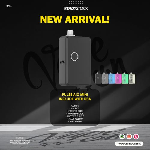 Jual PULSE AIO MINI KIT AUTHENTIC 80WATT (SUDAH TERMASUK RBA) BY VANDY ...