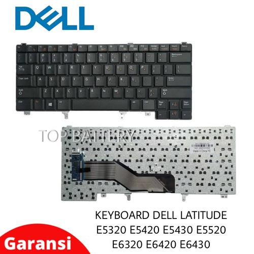 Jual Keyboard Laptop Dell Latitude E6220 E6320 E6230 E6420 E6330 E6430 ...