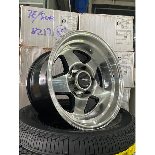 Jual SALE Velg HARDTOP OFFROAD R16 6x139 Lebar 10 inch MARUYA Silver ...