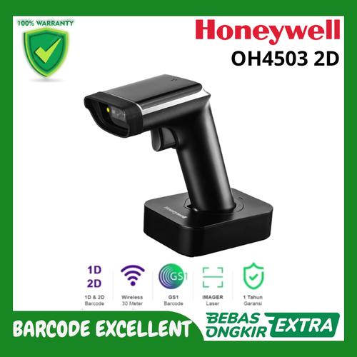 Jual Barcode Scanner Honeywell OH4503 With Docking 1D/2D QR Code ...