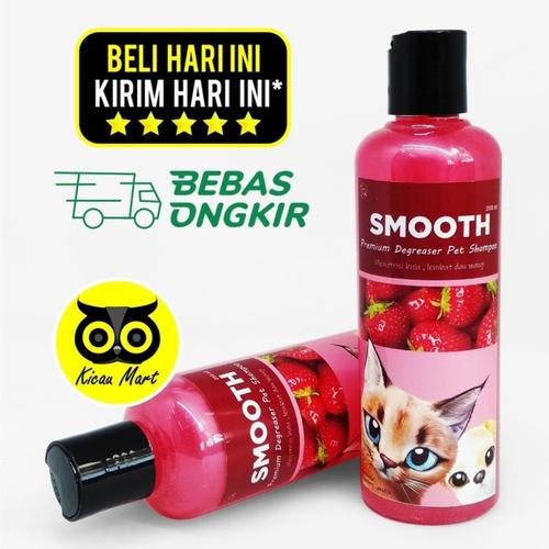 Jual SHAMPO KUCING SMOOTH AROMA STRAWBERRY 250 ML SAMPO KITTEN ANTI ...