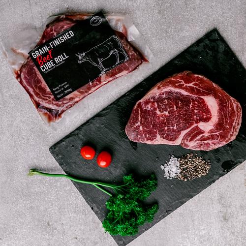 Jual RIBEYE GRAIN FED 100DAYS STEAK CUT | DAGING SAPI RIBEYE STEAK ...