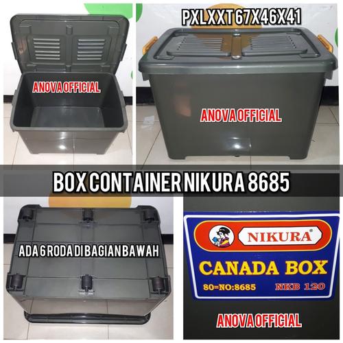 Jual BOX CONTAINER NIKURA CANADA. 8685. ABU HIJAU. SETARA SHINPO CB 82 ...