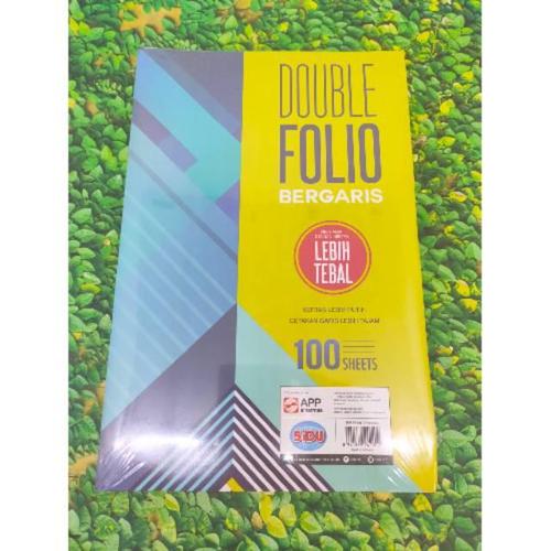 Jual Kertas Double FOLIO garis SIDU 100 sheet - Jakarta Pusat - Cervil ...