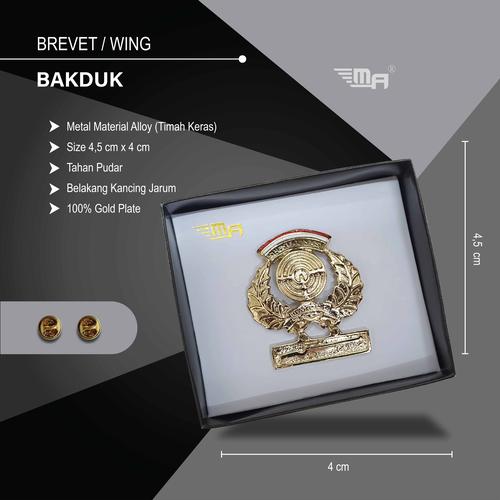Jual WING BAKDUK BRIVET BREVET PIN PREMIUM EXCLUSIVE - Kota Bandung ...
