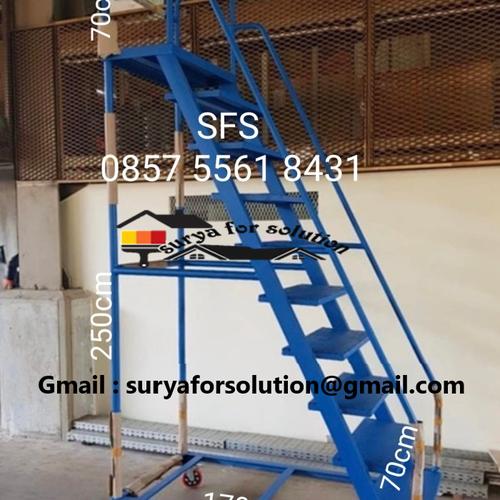 Jual Tangga dorong buat gudang ,100cm sampai 300cm - 200cm - Jakarta ...