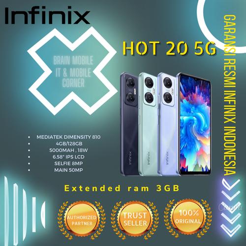 Jual HANDPHONE INFINIX HOT 20 5G 4GB/128GB - TANPA BONUS - Kota Medan ...