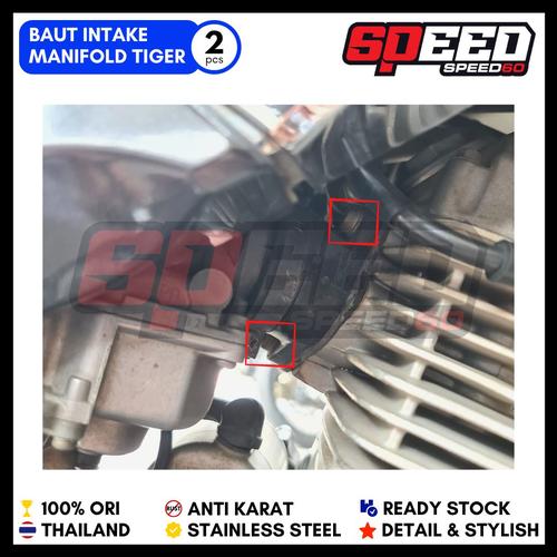 Jual Probolt Baut Intek Intake Manifold Honda Tiger King Nut Thailand ...