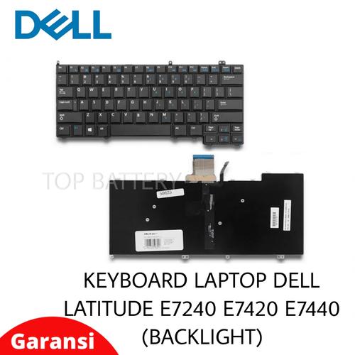 Jual Keyboard Laptop DELL Latitude E7240 E7420 E7440 With Backlight ...