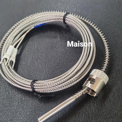 Jual Thermocouple bayonet custom stick 3 cm x 5 mm kabel 3m thermo ...