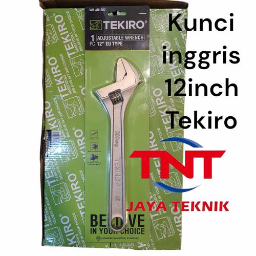Jual KUNCI INGGRIS TEKIRO 12 INCH / ADJUSTABLE WRENCH TEKIRO 12 ...