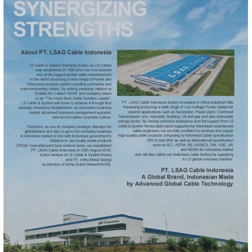 Promo Kabel Listrik LSAG LS-AG NYY 3x2.5mm2 Outdoor 100m (Setara ...