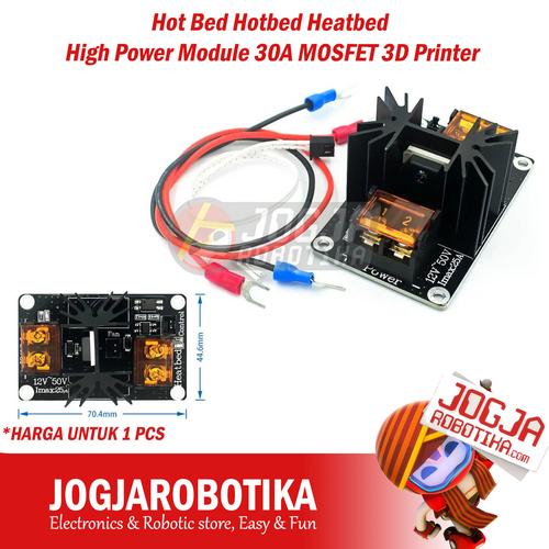 Jual Hot Bed Hotbed High Power Module 30A Real Max 25A MOSFET 3D ...
