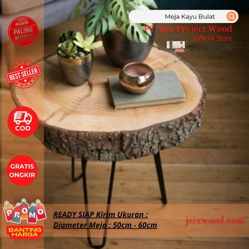Jual Meja Sudut Minimalis | Meja Cafe Meja Solid Wood Kayu Trembesi ...