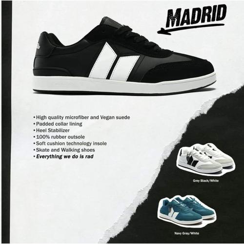 Jual Sepatu Macbeth Madrid Black White 100% Original Resmi - 42 - Kab ...