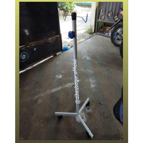 Jual Tiang Infus Kaki 3 Roda Standar | Infus Tiang Stainless Steel ...