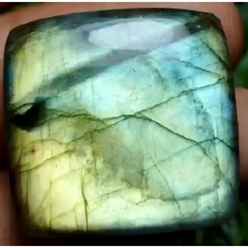 Jual Natural Batu Akik labrador Motif Gambar Sinar Hijau Emas Unik ...