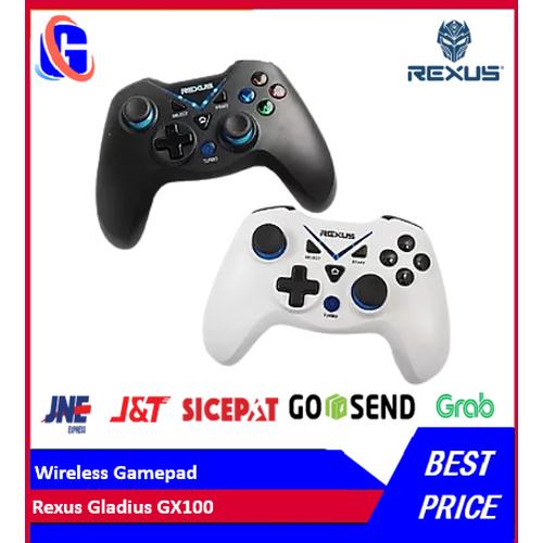 Jual Rexus Gladius GX100 Wireless Gamepad Rexus GX100 GX 100 - Hitam ...