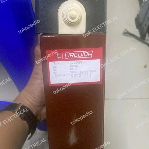 Jual Kapasitor/Capasitor/Capacitor 400V 20kvar 50HZ Merk CIRCUTOR CV-20/400 - Jakarta Barat ...