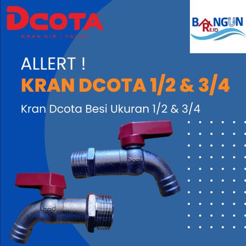Jual Kran Air / Kran Air Tembok Besi Dcota DCL 1/2" dan 3/4" Inch Bagus ...