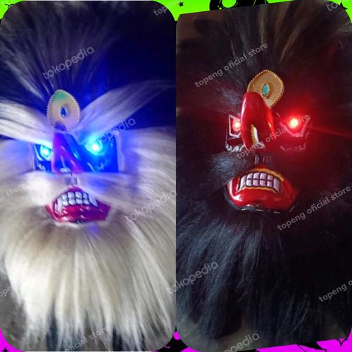 Jual topeng bujang ganong mata nyala seram mata LED - besar all size ...