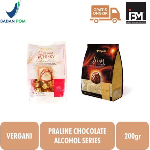 Jual Vergani Praline Chocolate Rum / Whisky 200GR - Whisky - Jakarta ...