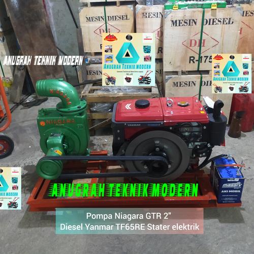 Jual Pompa air Niagara GTR 2" inchi Diesel Yanmar TF65RE Stater ...