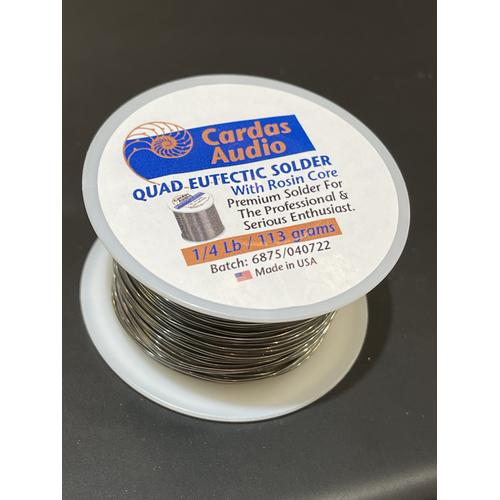Promo Cardas Audio Quad Eutectic solder with Rasin core timah solder ...
