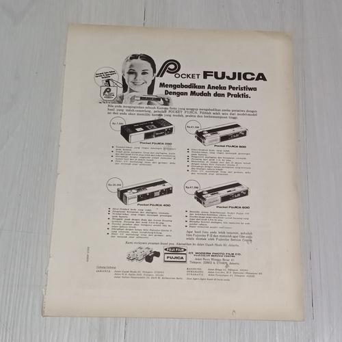 Jual Iklan Cetak Jadul Kamera Pocket Fujica - Kota Bandung - Kawan ...