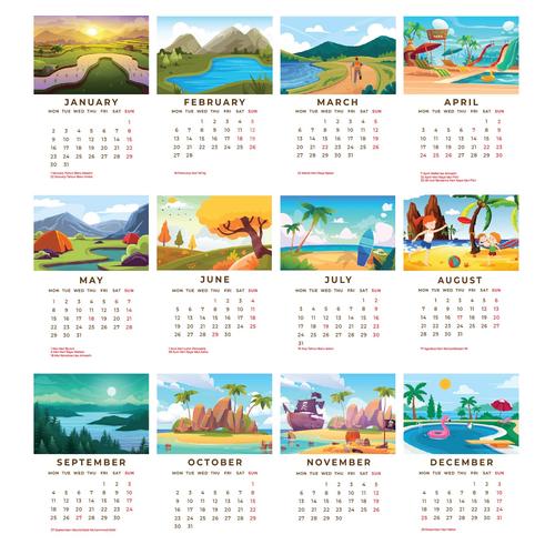 Jual Stand kayu Kalender Meja Aesthetic 2022 model gantung kalender ...