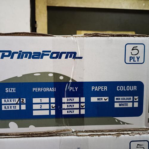 Jual Kertas Continous Form 9 1/2 x 11 5 ply dan 5 ply bagi 2 PRIMA FORM ...