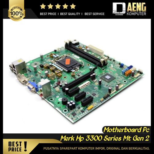 Jual Motherboard Mainboard Mobo PC HP Pro 3300 Series Mt Socket 1155 ...