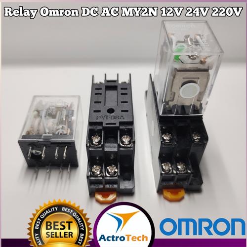Jual RELAY OMRON MY2 12V / RELAY MY2N 24V / RELAY MY2-N 220V 8 PIN - 220V AC - Kota Cimahi ...