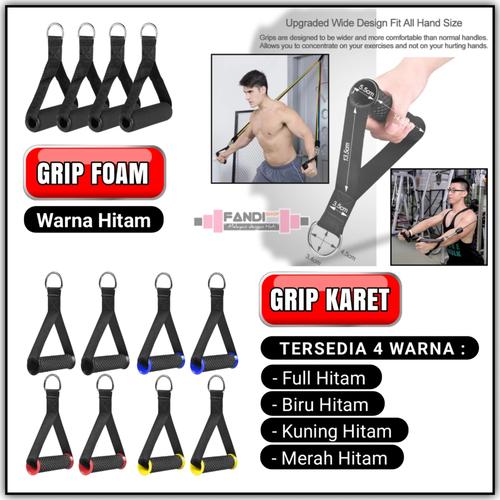 Jual Tali Handle Gym Pegangan Alat Fitness Pulldown Chest Bicep Tricep ...