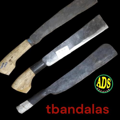 Jual pisau Parang baja golok Parang besi potong kayu bambu - ujung segi ...