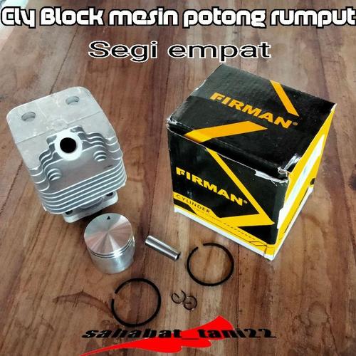 Jual Cylinder Block Blok Komplit Mesin Potong Rumput Model segi empat ...